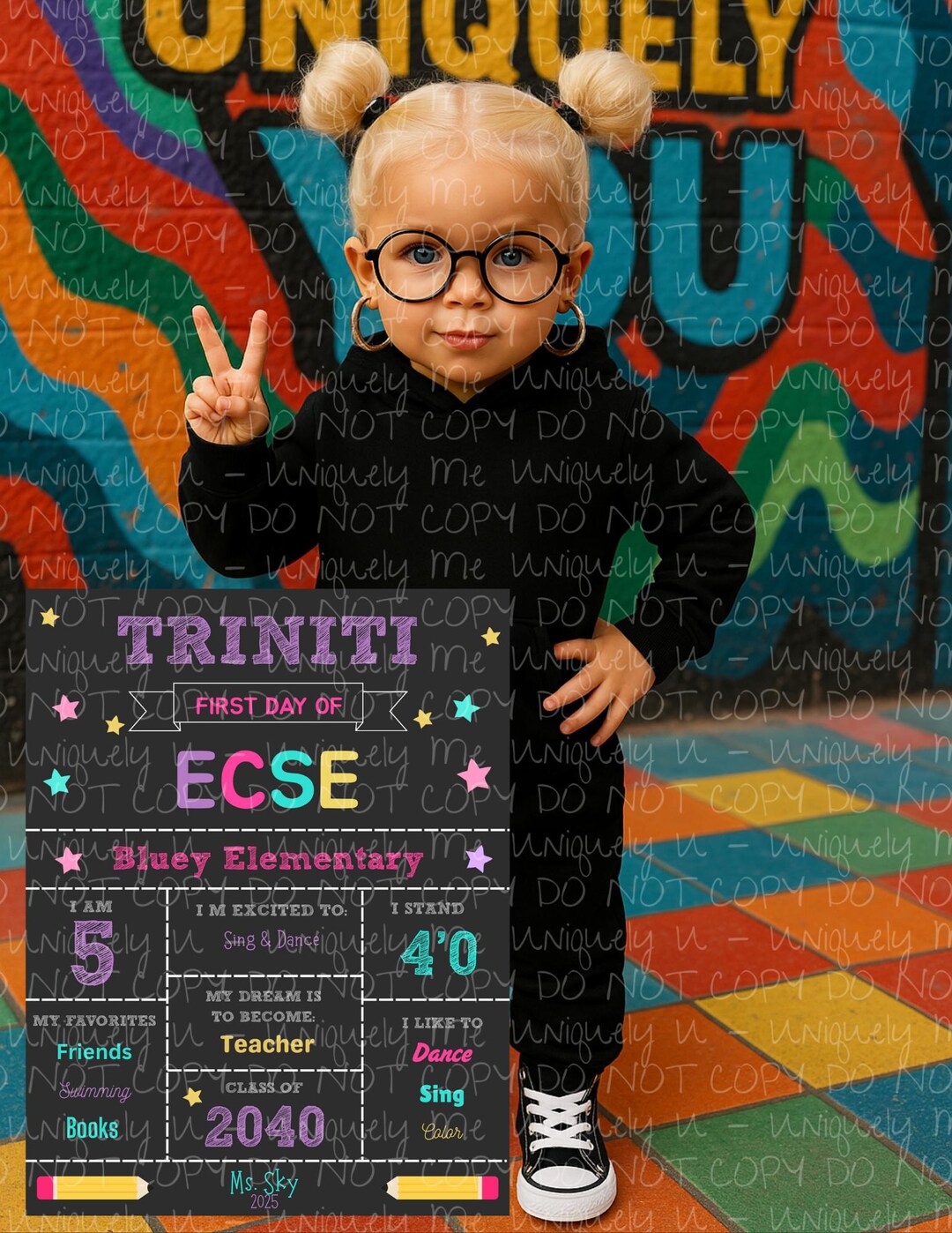 Editable First Day of School Chalkboard Sign | Back to School Printable ...