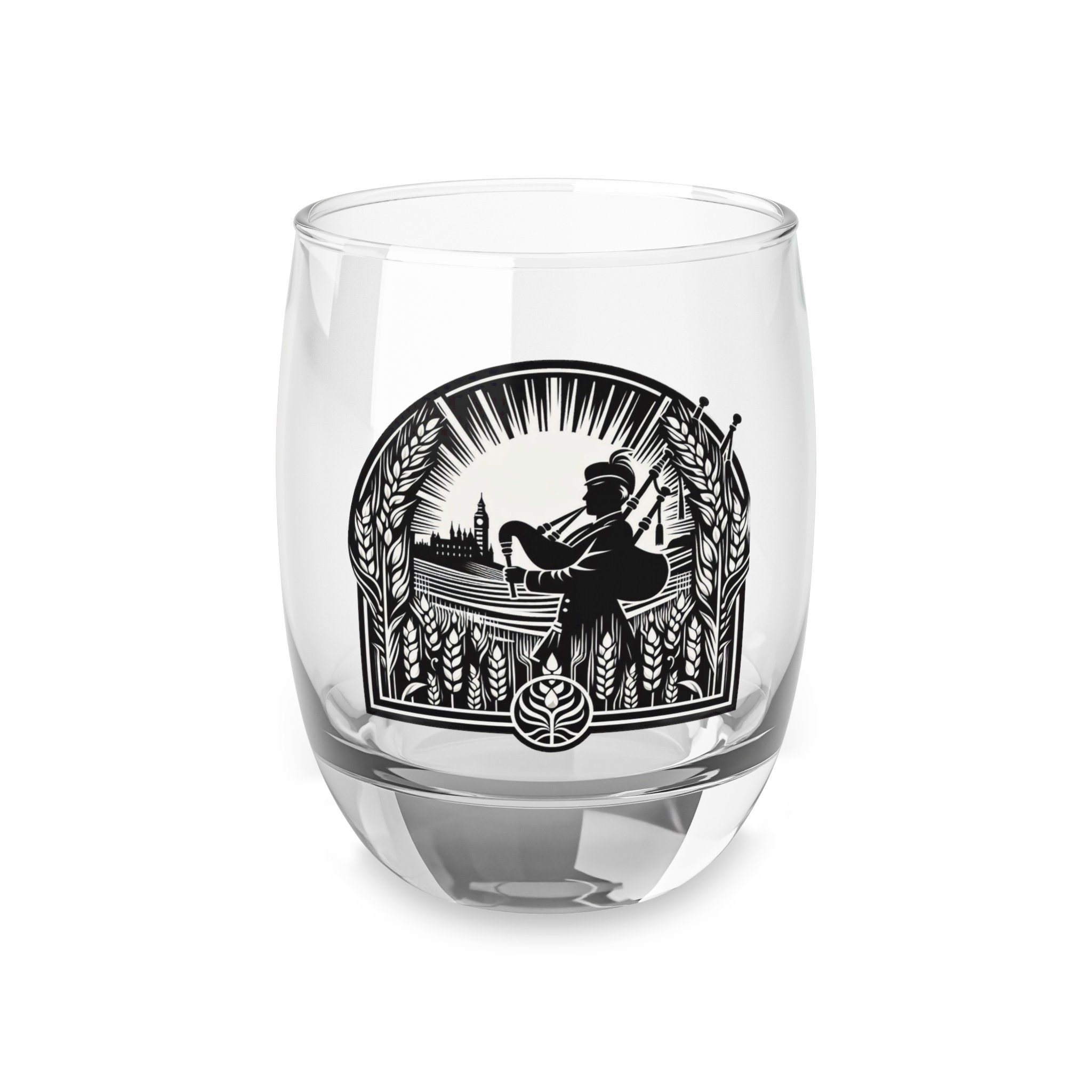 Wee Dram Bagpiper Whiskey Glass 4: Father's Day, Scotch, Irish Whisky ...