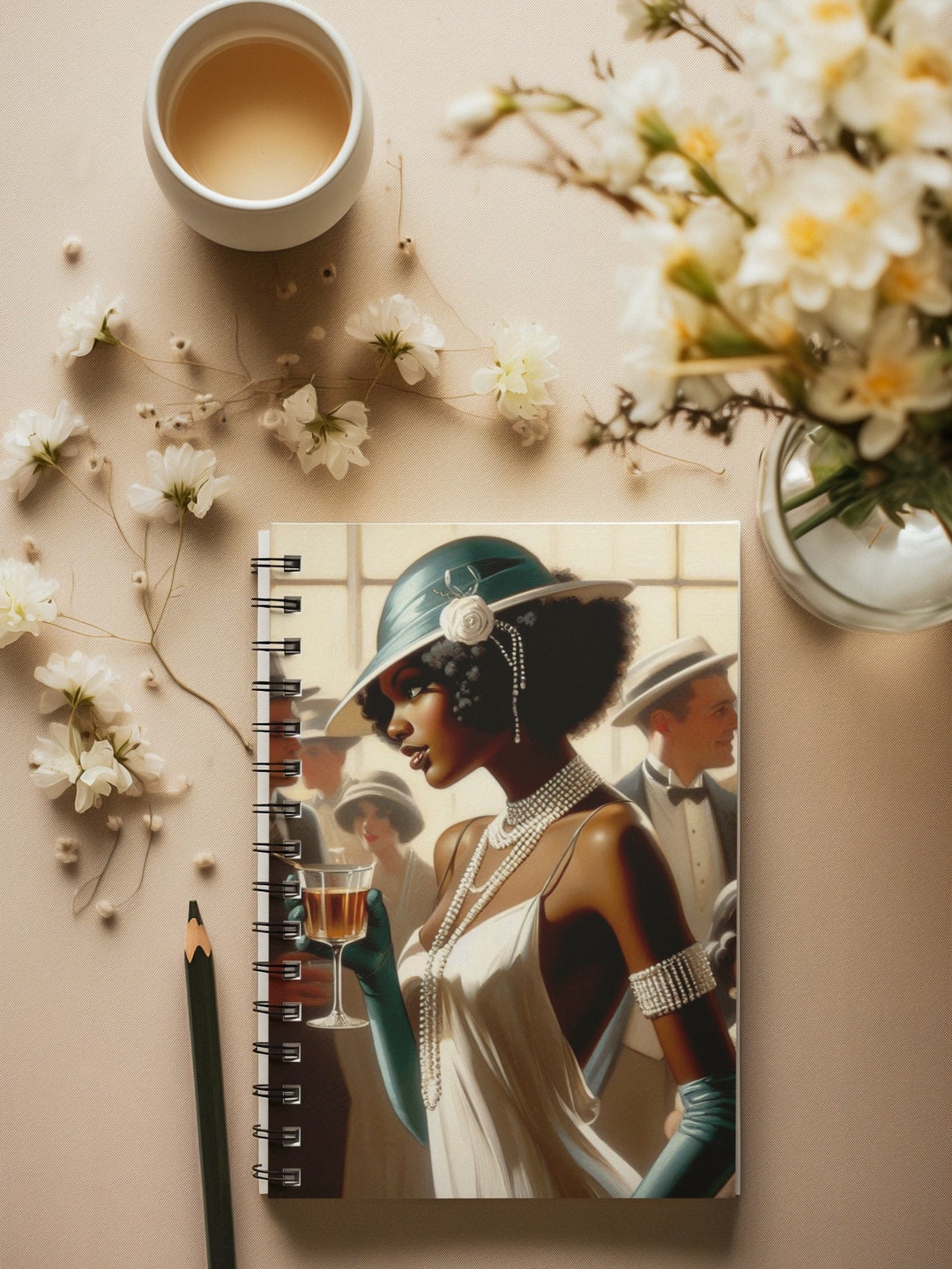 Harlem Renaissance Journal: 1920s Jazz Age Notebook - Etsy