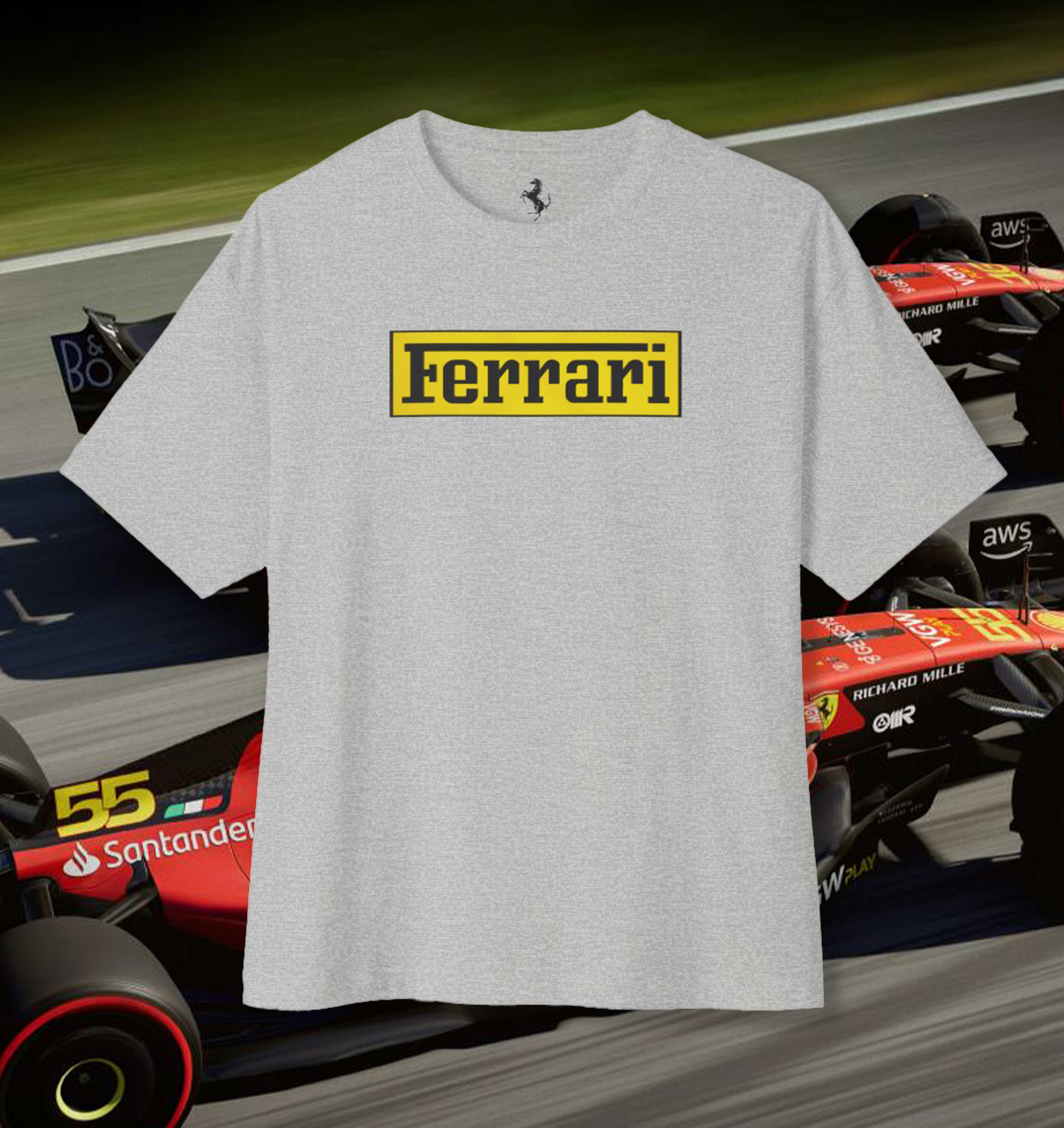 Ferrari Digital File for T-shirt - Formula Racing 1 - Car Culture ...