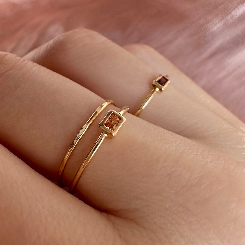 Minimalist Gold Ring - Etsy