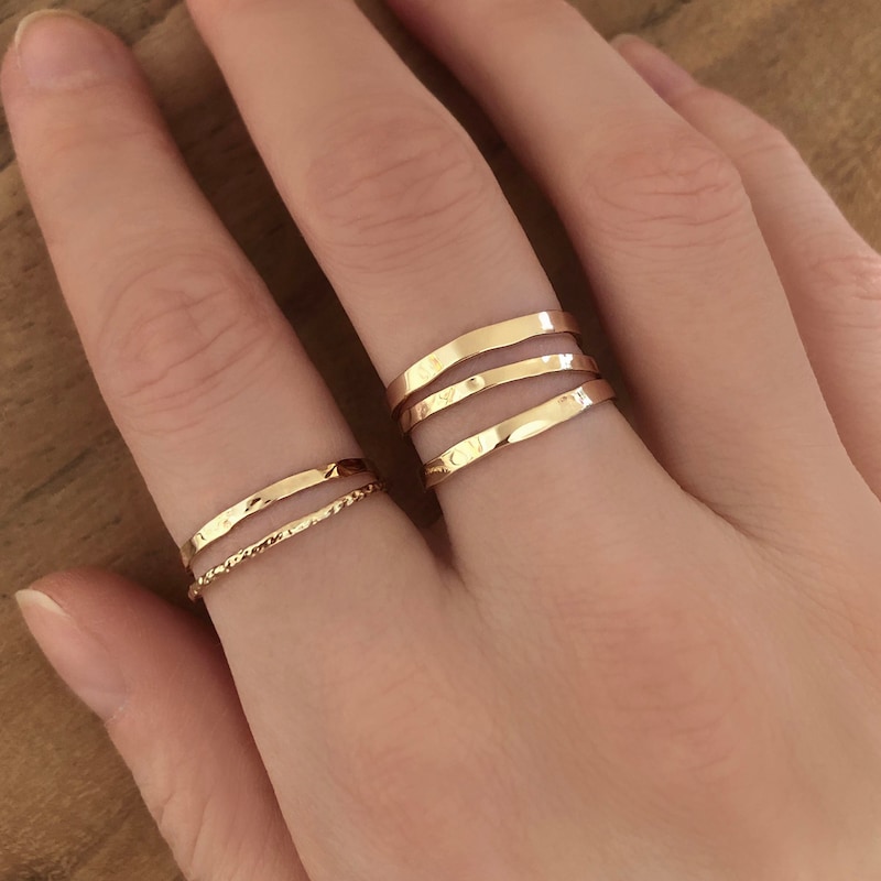Simple Gold Ring - Etsy