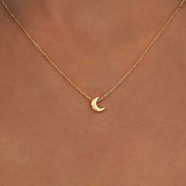 Simple Gold Necklace - Etsy