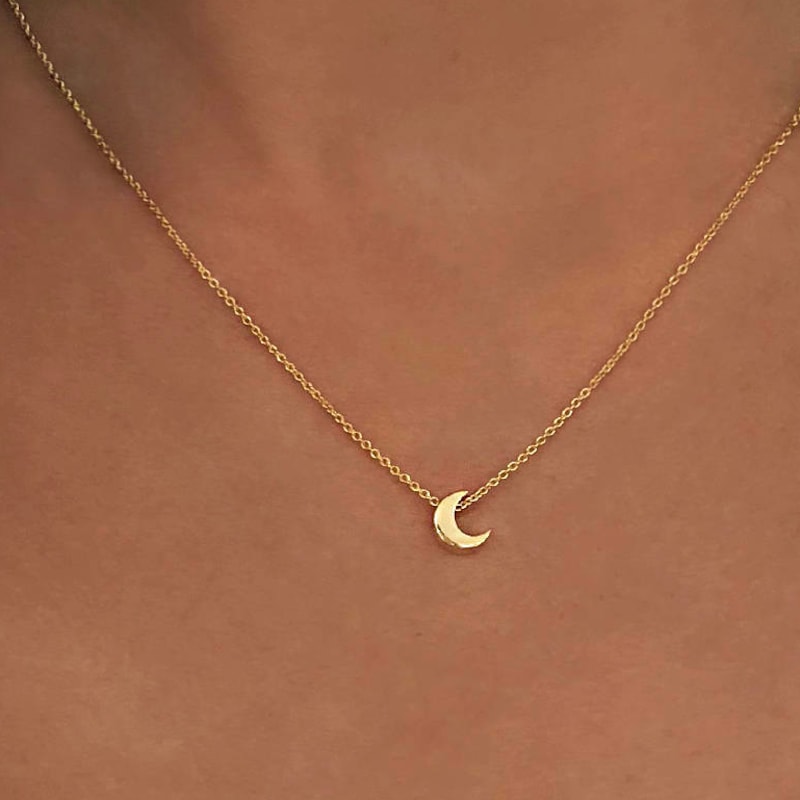 Small Charm Necklace - Etsy