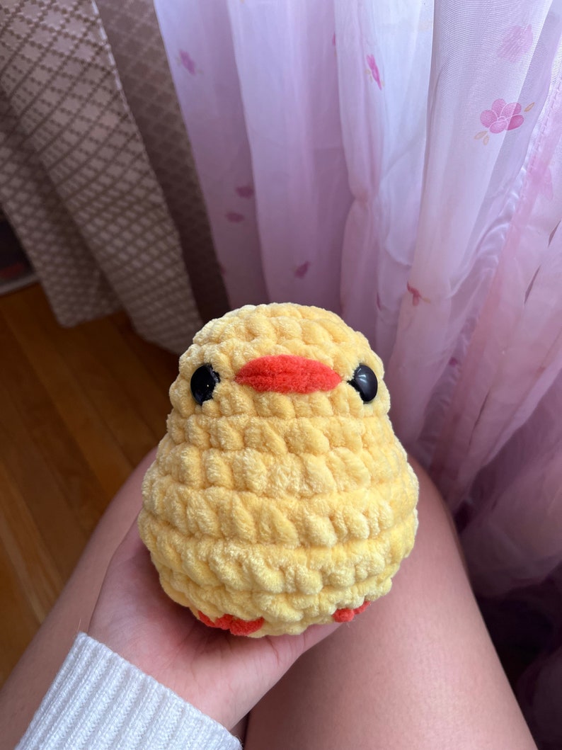 Crochet Duo Chick and Duck Plushy ~ Handmade Soft Amigurumi ~ Soft ...