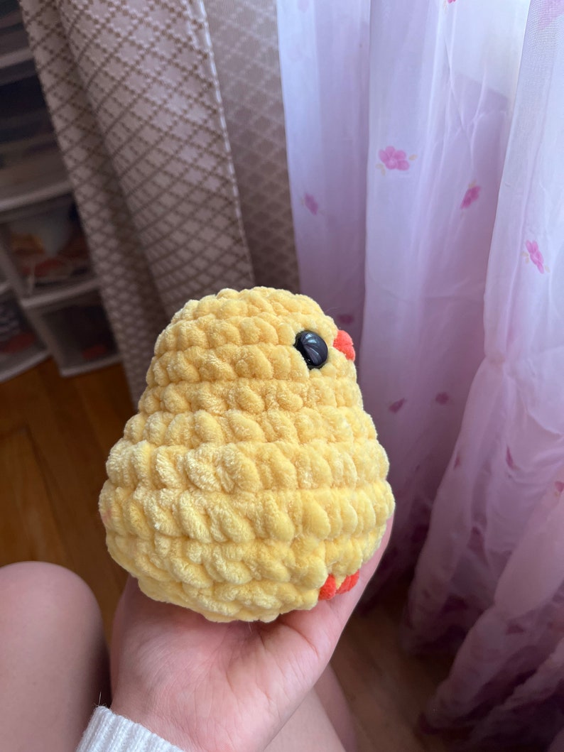 Crochet Duo Chick and Duck Plushy ~ Handmade Soft Amigurumi ~ Soft ...
