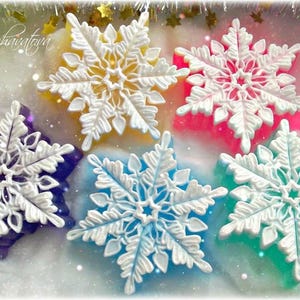 Handmade Soap «snowflake» - Etsy