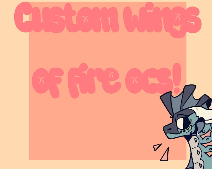 Wings of Fire Custom Ocs! - Etsy