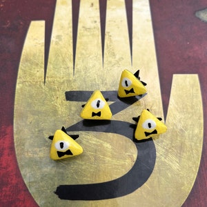 Mini Bill Cipher Pin - Etsy