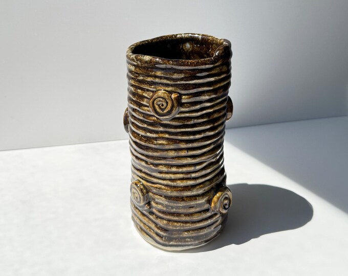 White Ceramic Bowl - Hand Coiled Ceramic Bowl - Handmade Modern White ...