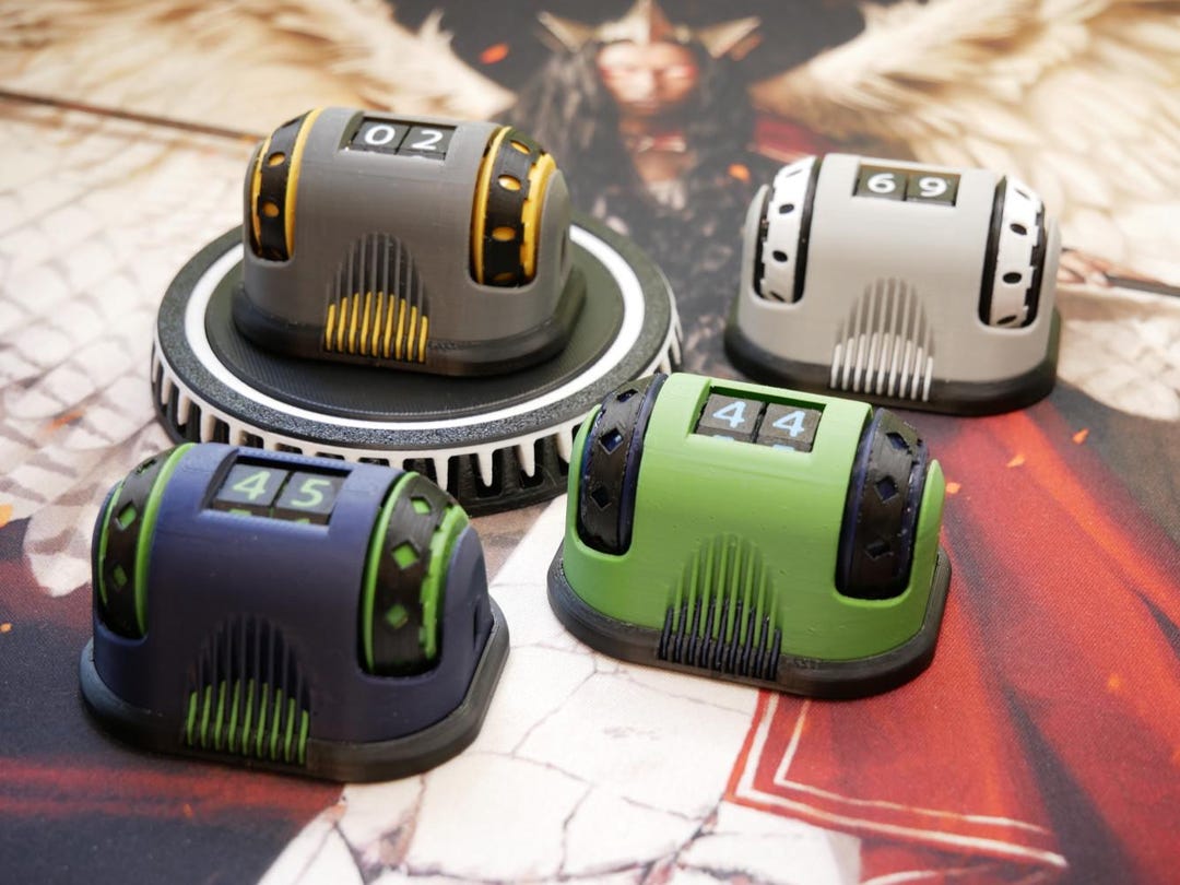 Series Original ABS - Magnetic - Life Counter - Hp Tracker - Hp Counter ...