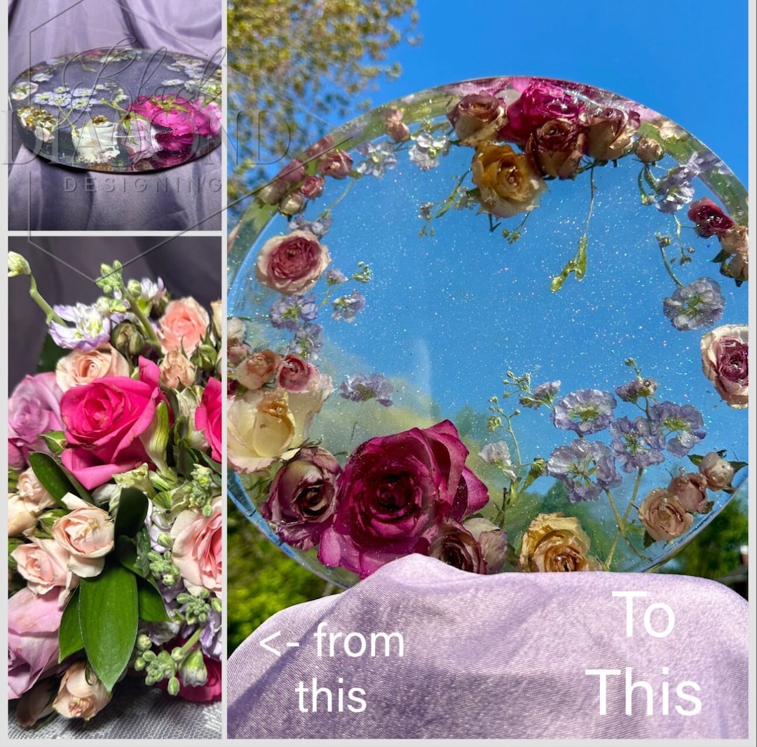 Preserved Wedding Bouquet Table Top/ Platform - Etsy