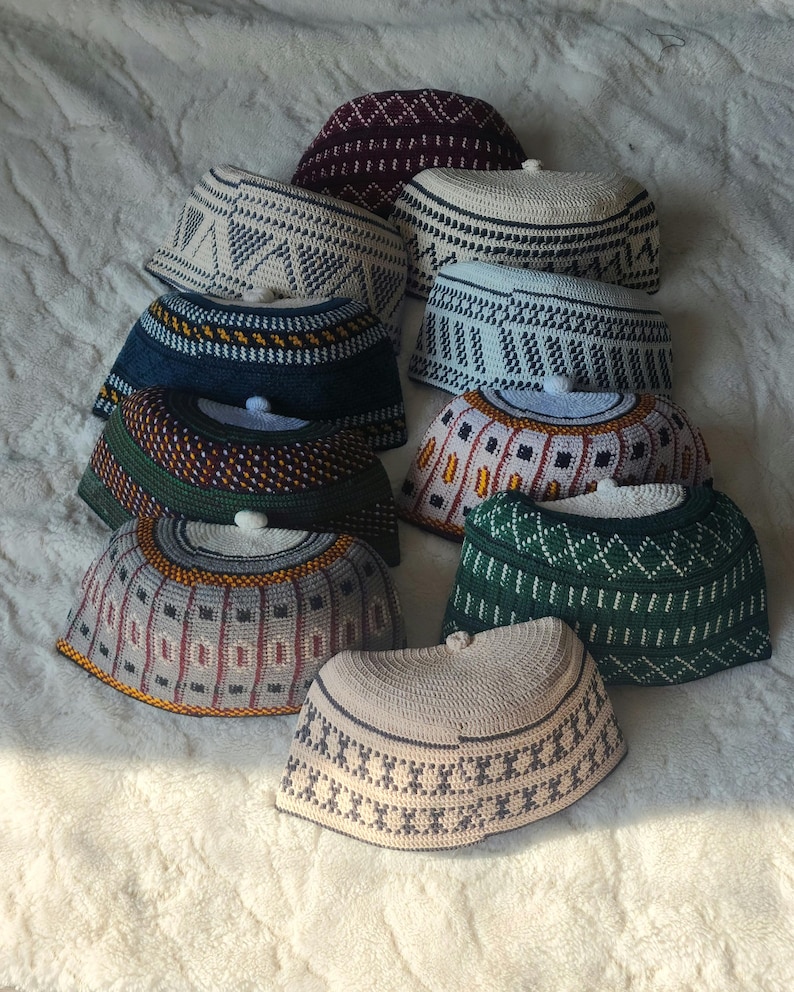 Nigeria Haoussa Kufi Hat/ African Handwoven Hat/ Toghu Cap - Etsy