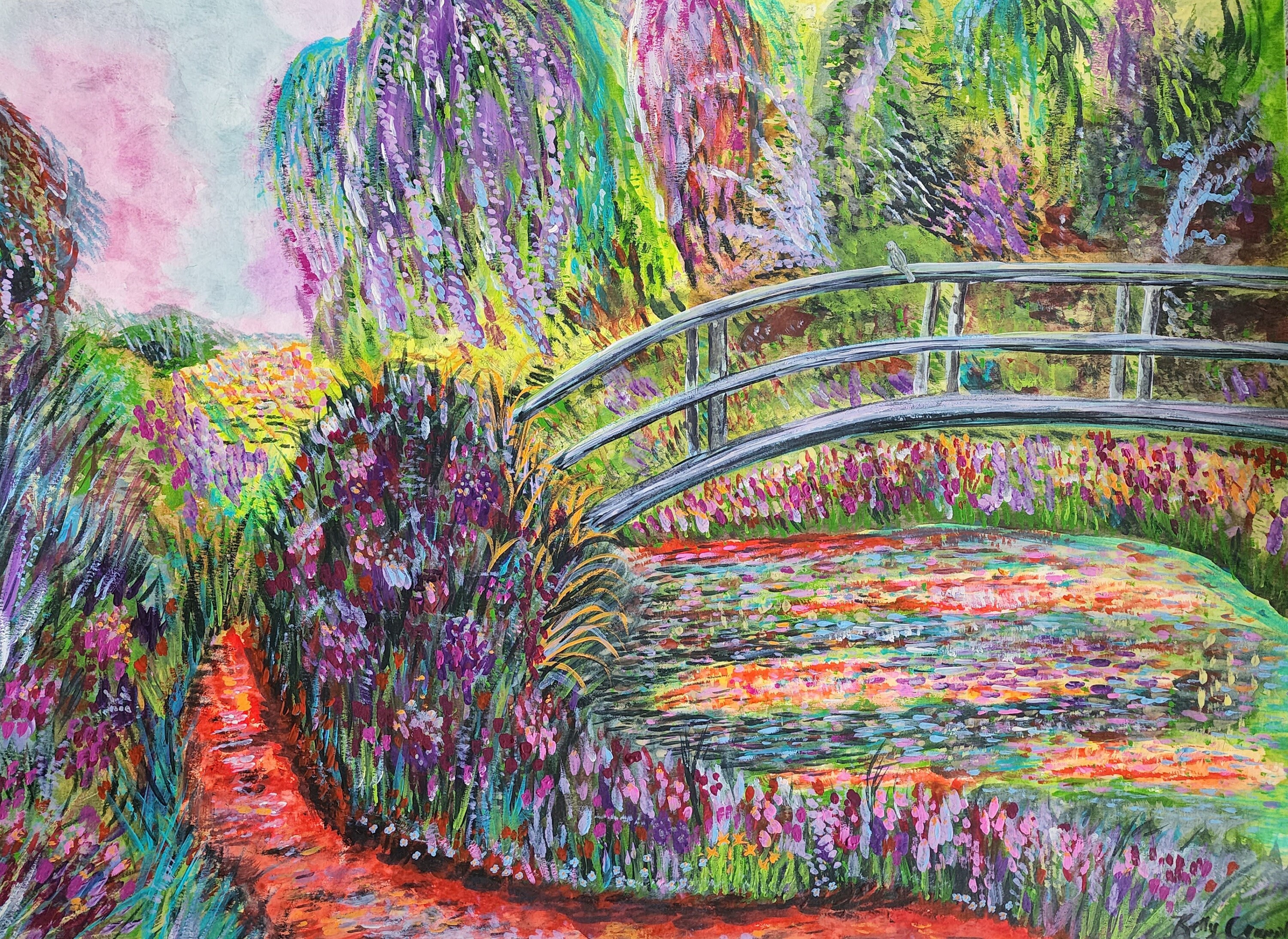 Rainbow Bridge Watercolor Limited Edition Print - Kelly Crumpley - Etsy