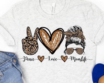 Peace Love Mom Life - Etsy