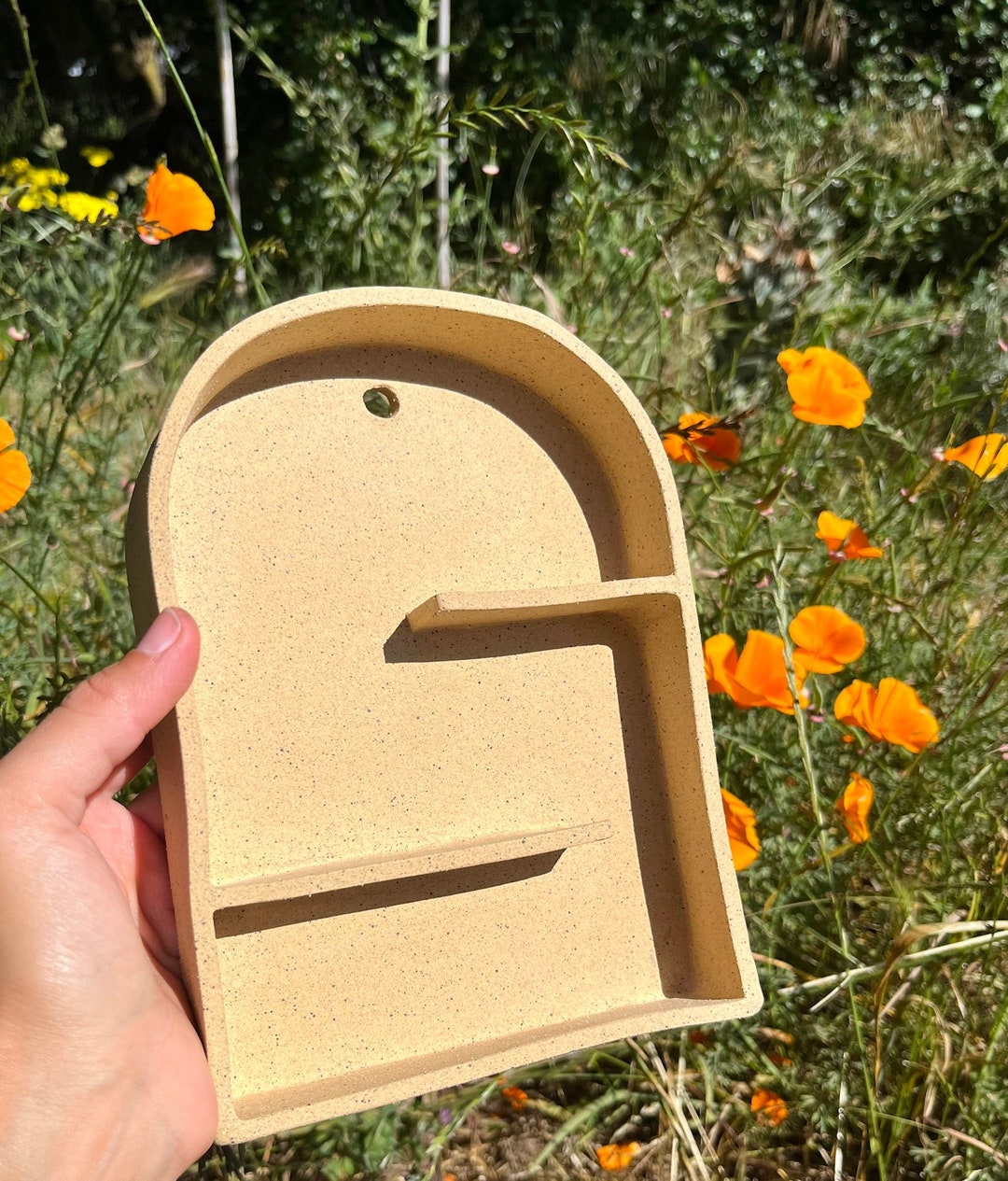 Sandy Wall Hanging, Ofrenda, Altar Space, Crystal Display, Rock ...