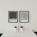 Houston Map Print - Modern Contemporary Poster in Multiple Sizes. City ...