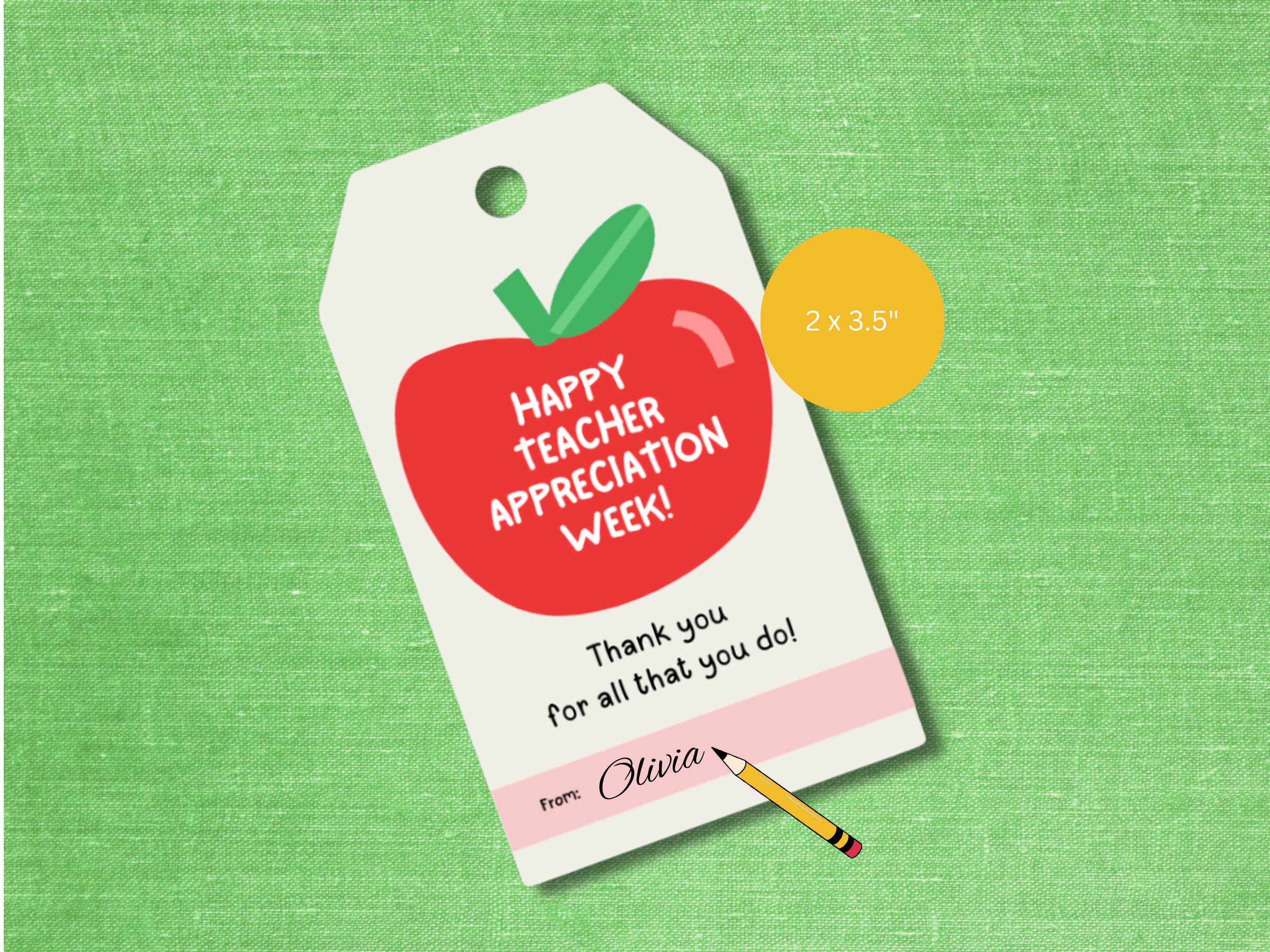 Express Gratitude - Teacher Appreciation Gift Tag Set, Thank You Gift ...