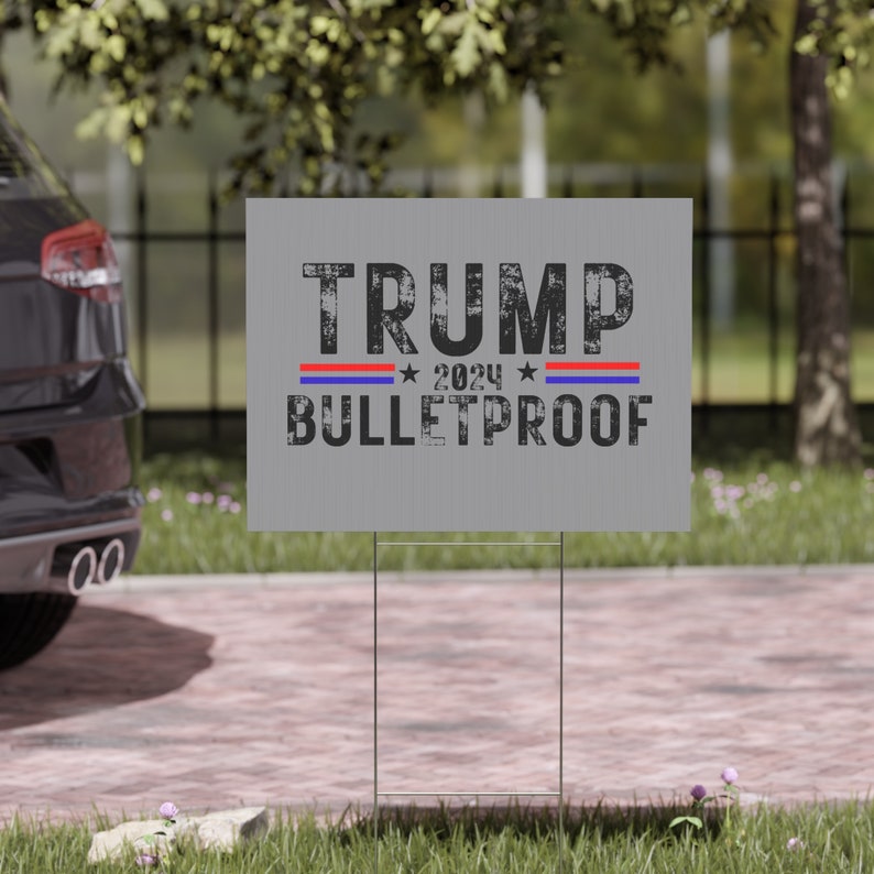 Trump 2024 Yard Sign Custom Design Trump 2024 Campaign Yard Sign Trump ...