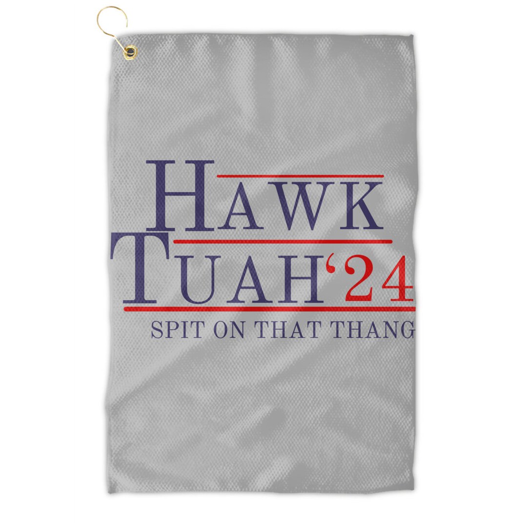 Hawk Tuah Golf Towel, Golf Humor Gag Towel Golf Gag Gift Laugh Towel ...