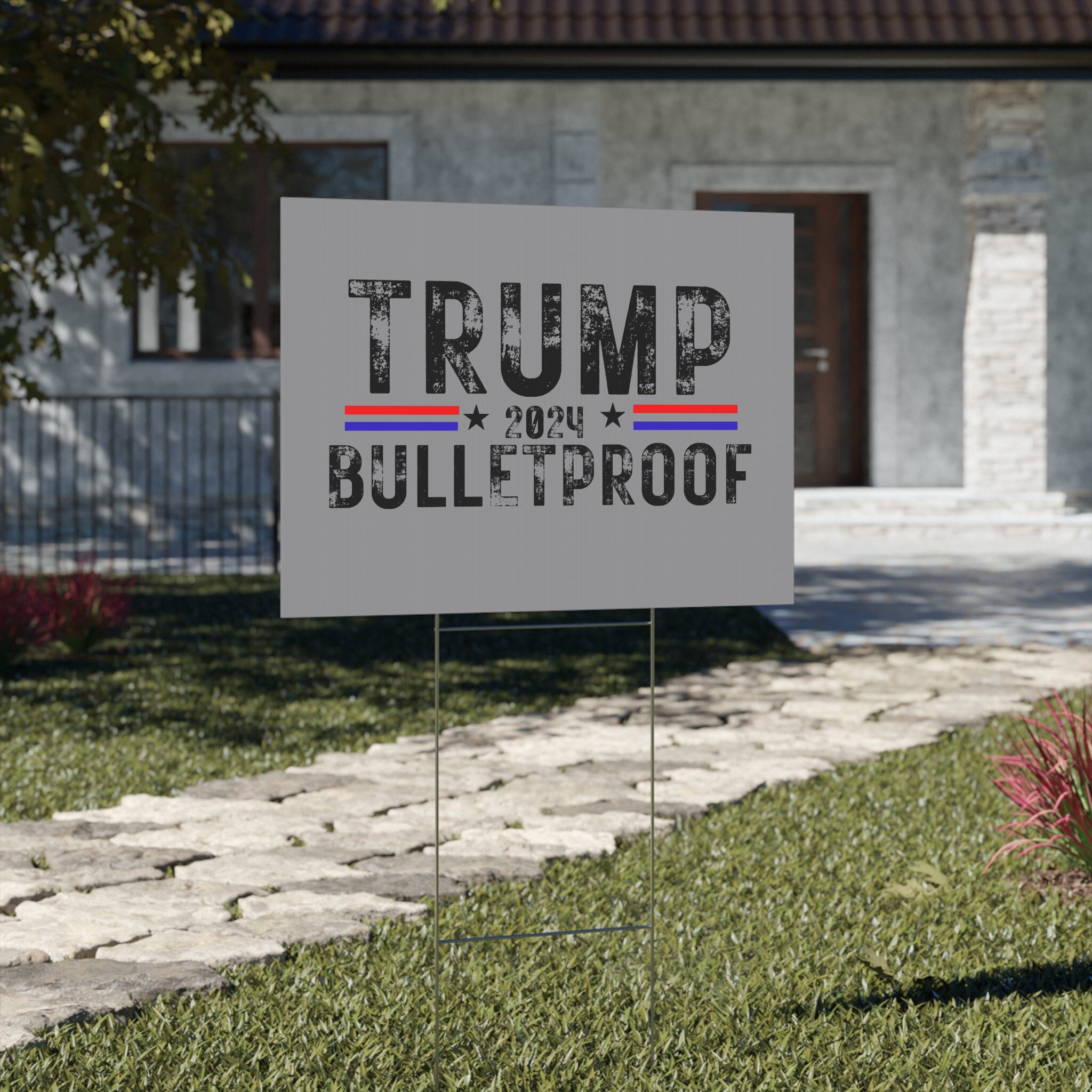 Trump 2024 Yard Sign Custom Design Trump 2024 Campaign Yard Sign Trump ...