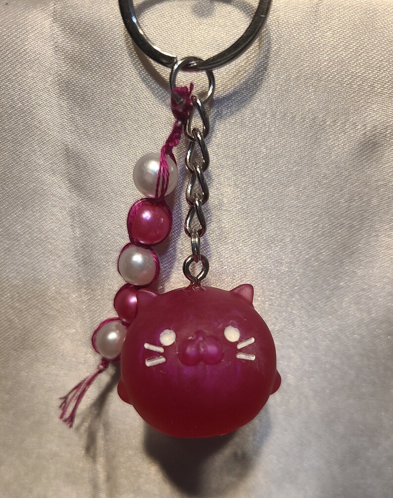 Cute Animal Keychains, Bear, Chicken, Pig, Cat-free Shipping - Etsy