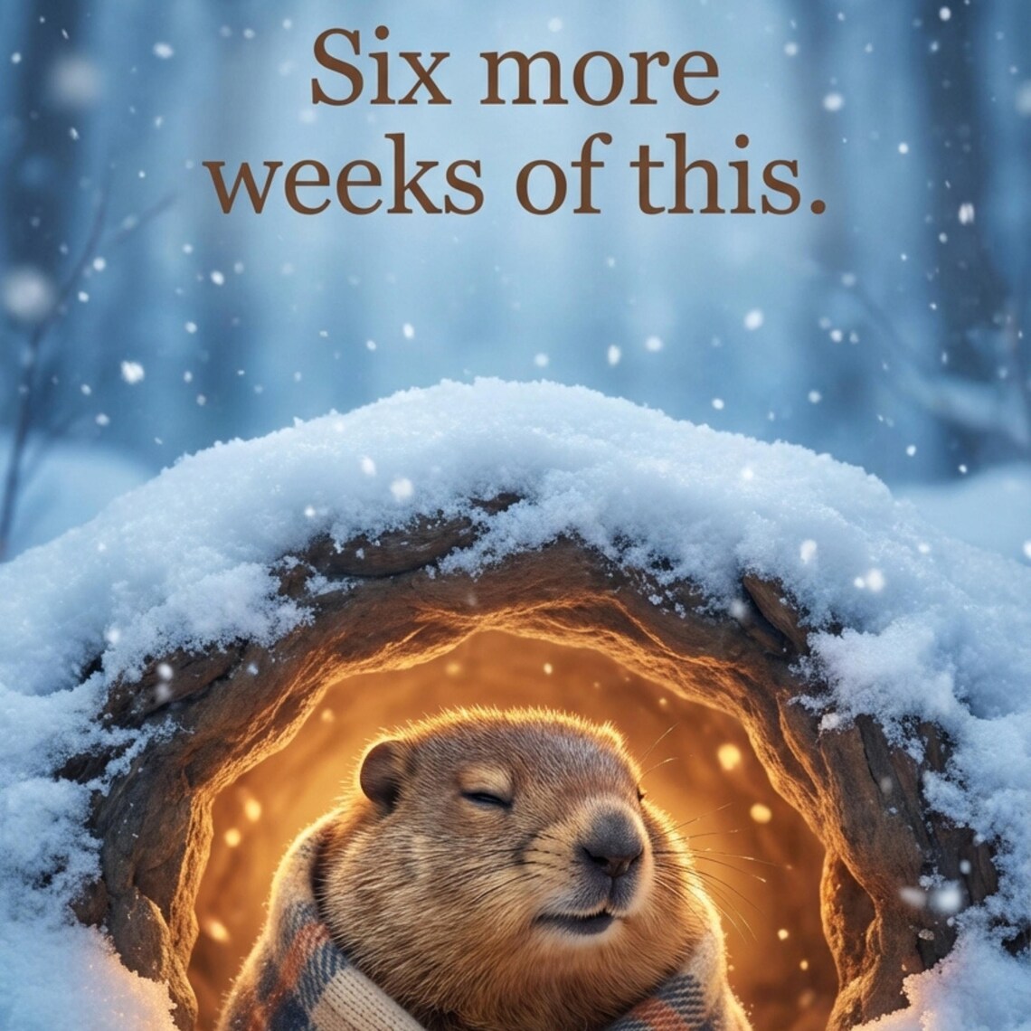 Groundhog Day Phone Wallpaper + PNG Bundle – Funny Groundhog Quotes ...