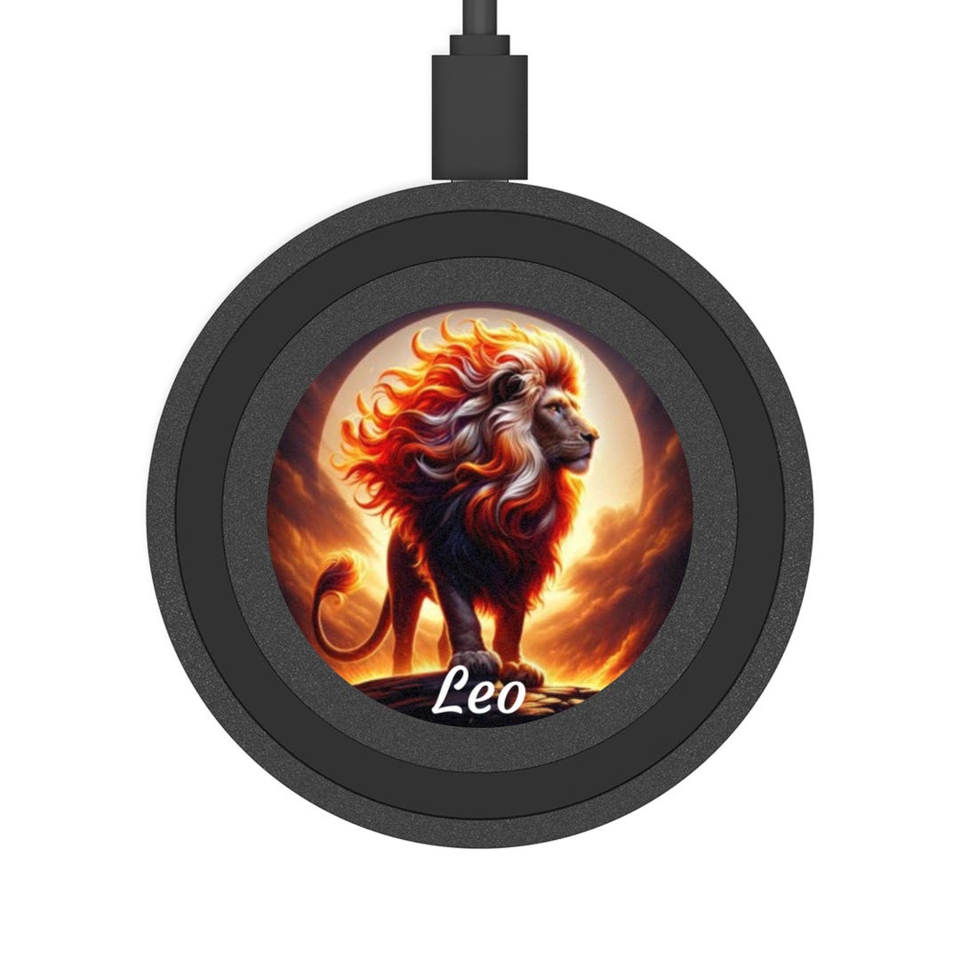 Leo Zodiac Sign Quake Wireless Charging Pad - Etsy