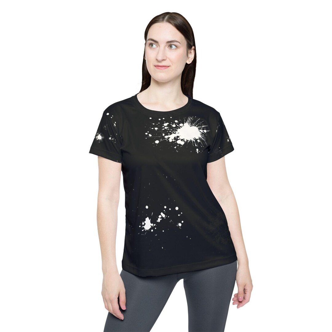 Splashed Paint Women's Sports Jersey (AOP) - Etsy