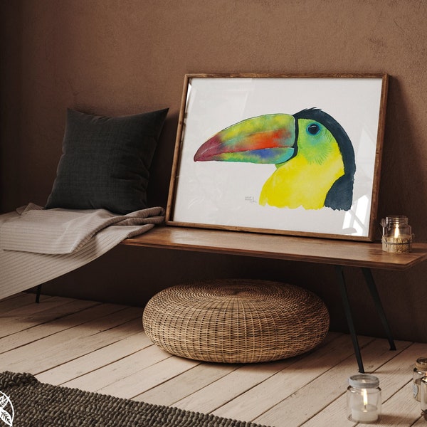 Toucan Print - Etsy