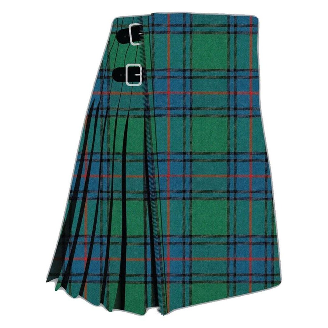 Handmade Clan Shaw Ancient Tartan Kilt: Scottish Traditional Dress - Etsy
