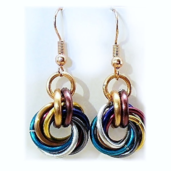 Mobius Earrings - Etsy