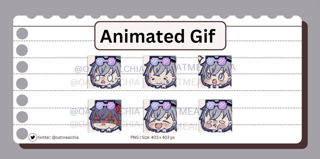 6 Animated Twitch/discord Emote for Silver Wolf Honkai Star Rail - Etsy