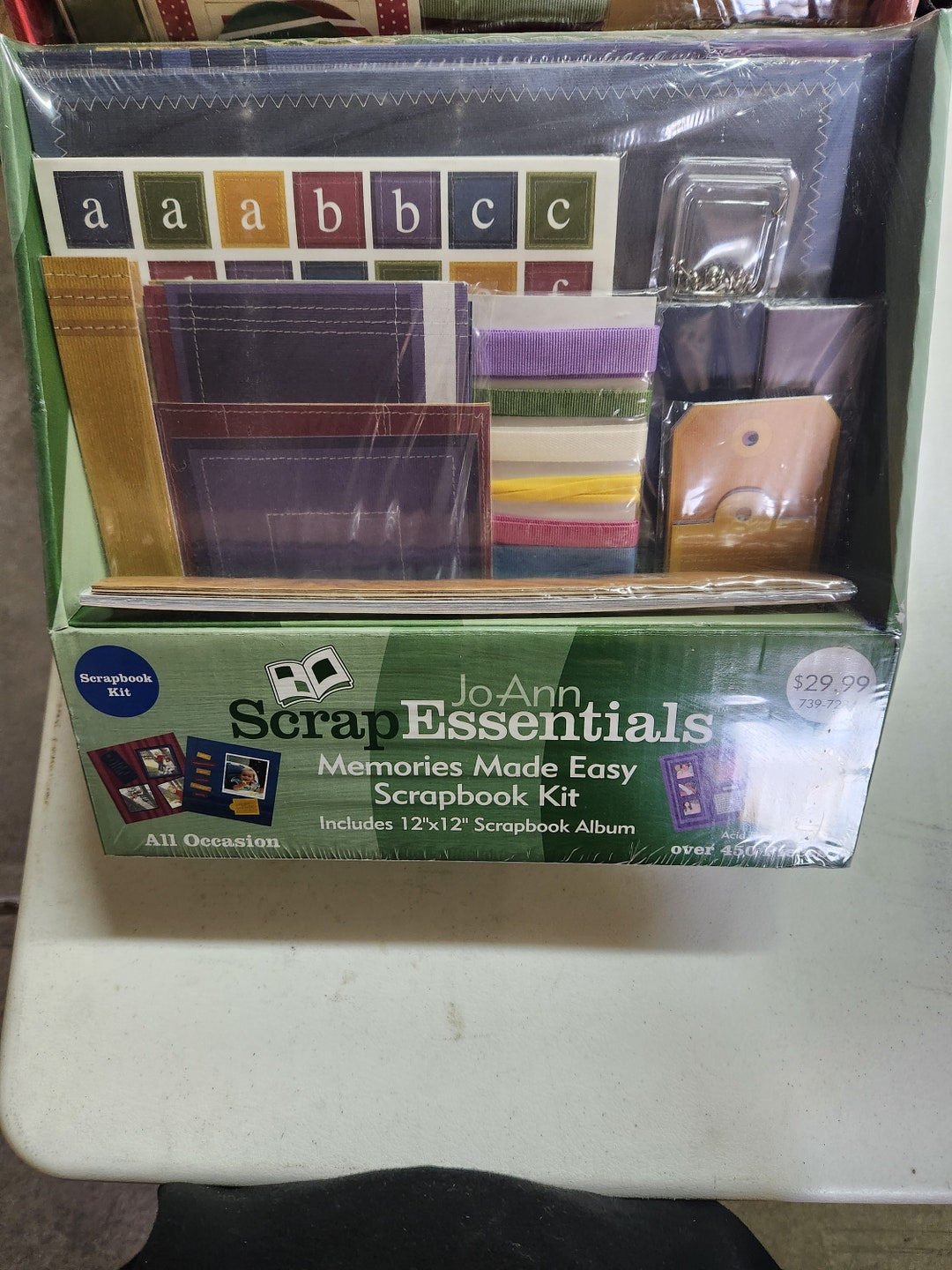 Joann Scrap Essentials Scrapbooking Kit - All Occassion - Etsy