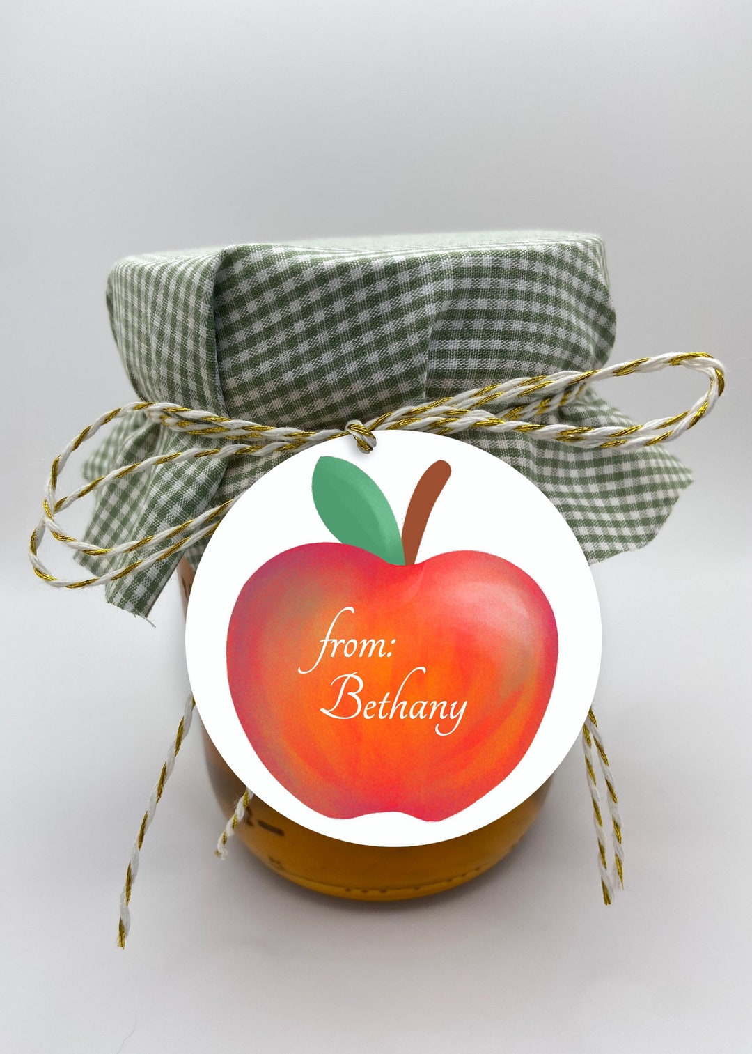 Fall Apples Printable Favor Tag Set | Seasonal Gift Tags | Editable ...