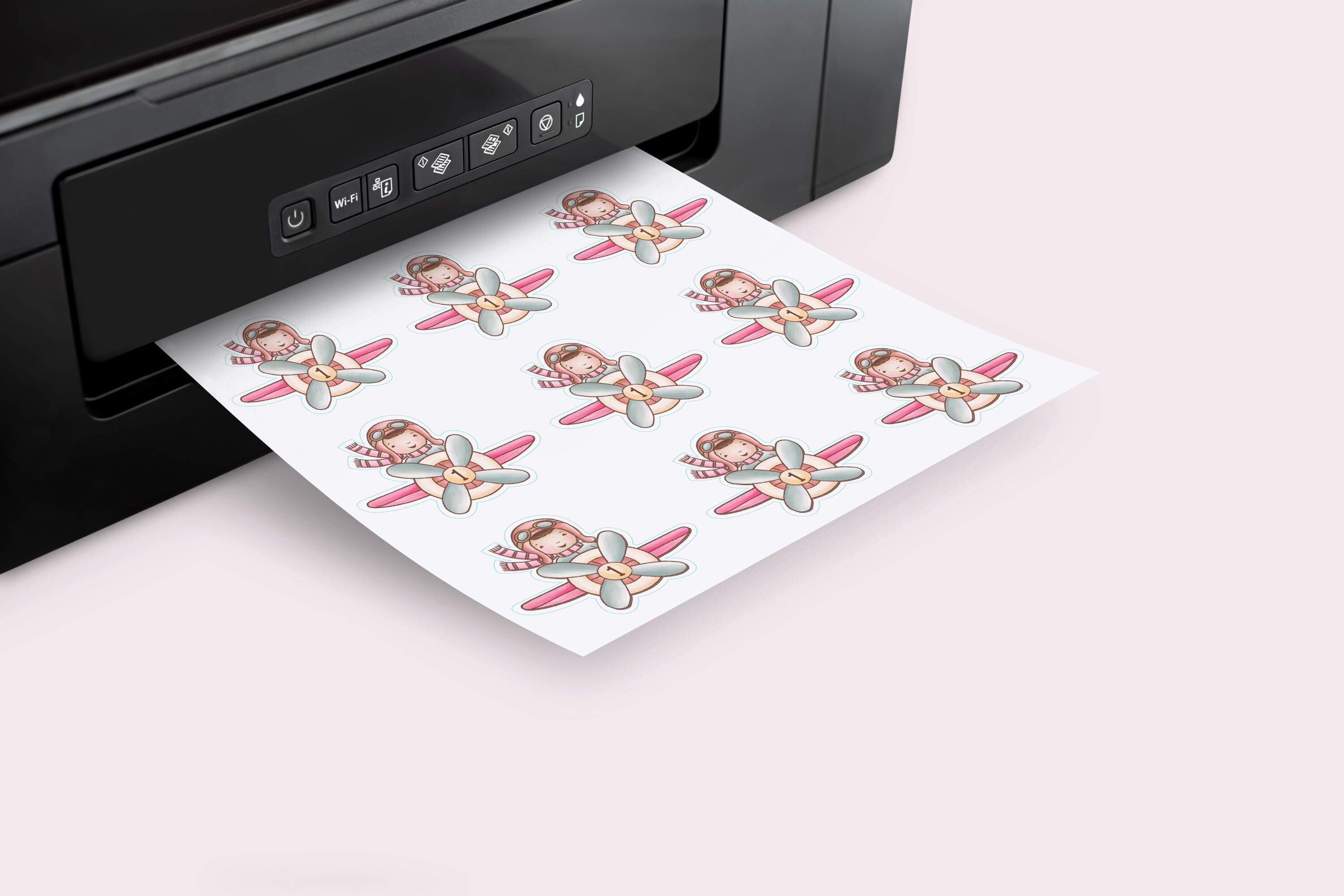 First Flight Party Bundle | Girl 1st Birthday Party Bundle | Editable ...