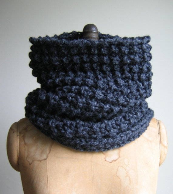 Instant Download PDF Pattern Incognito Chunky Knit Cowl - Etsy