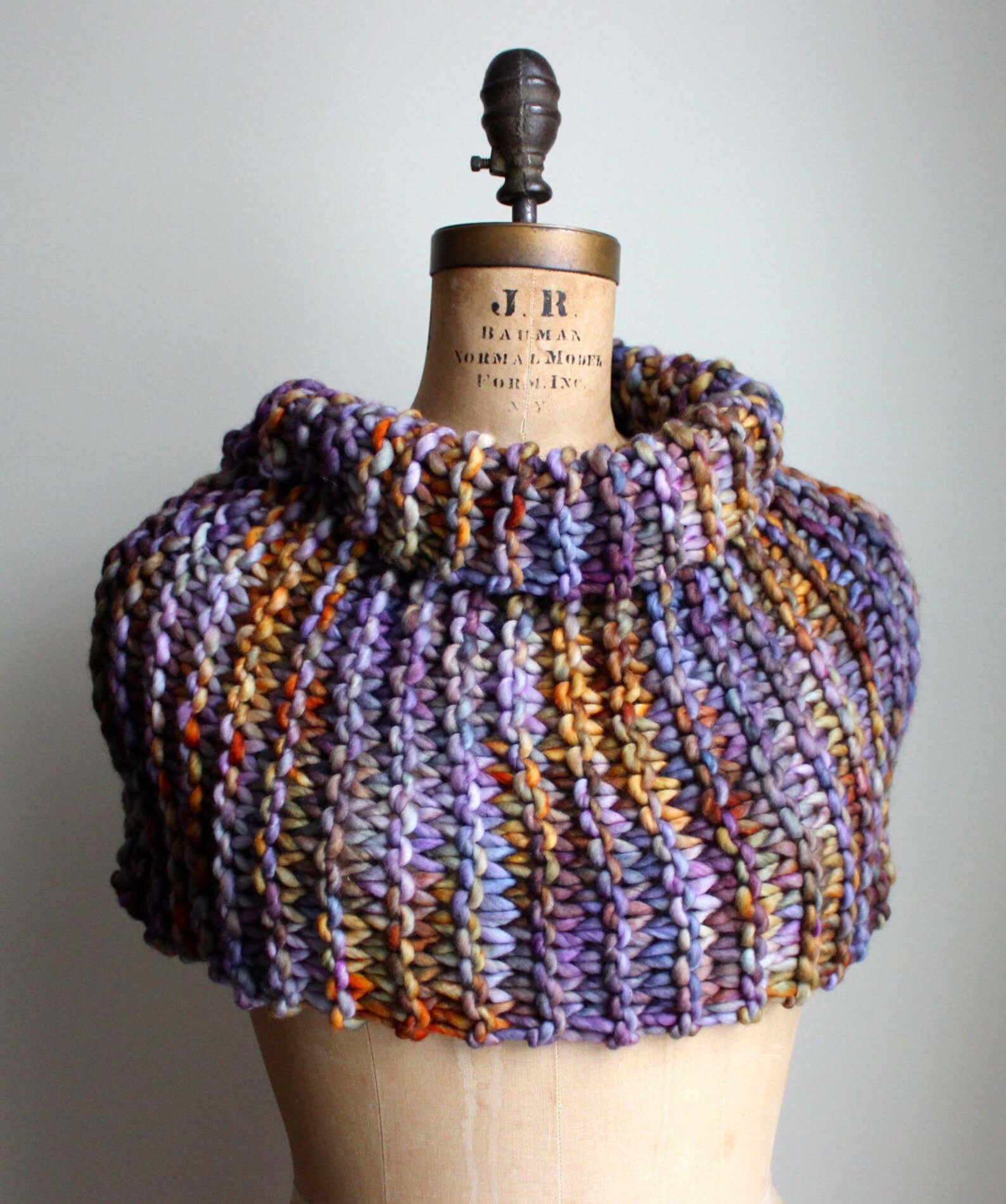Instant Download Super Snuggly Chunky Knit Cowl PATTERN - Etsy