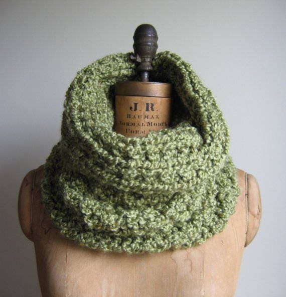 Instant Download PDF Pattern Incognito Chunky Knit Cowl - Etsy