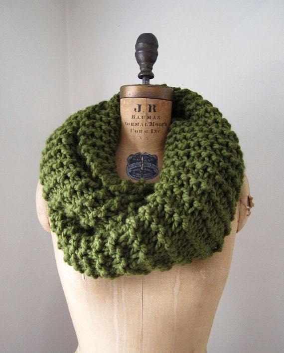 Instant Download Super Snuggly Chunky Knit Cowl PATTERN - Etsy