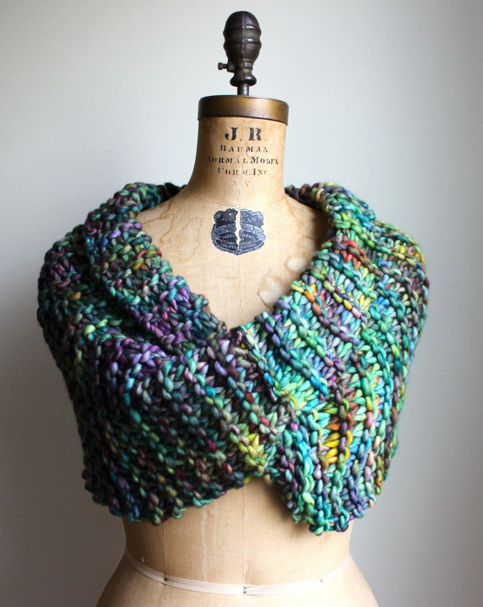 Instant Download Super Snuggly Chunky Knit Cowl PATTERN - Etsy