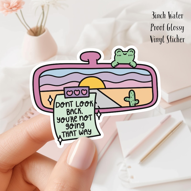 Dont Look Car Decal - Etsy