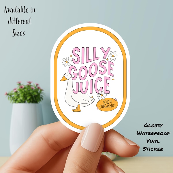Pink Goose Stickers - Etsy