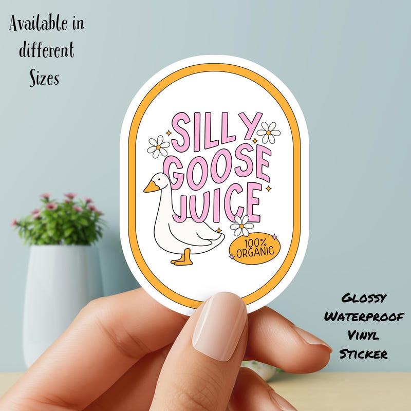 Personalized Goose Stickers - Etsy