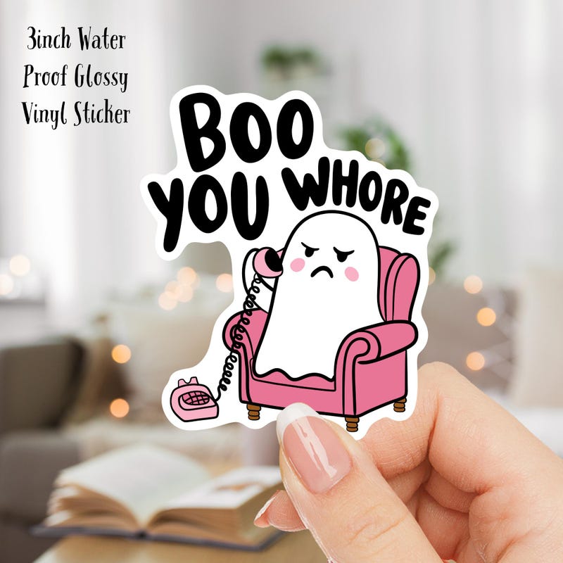 Boo You Whore - Etsy