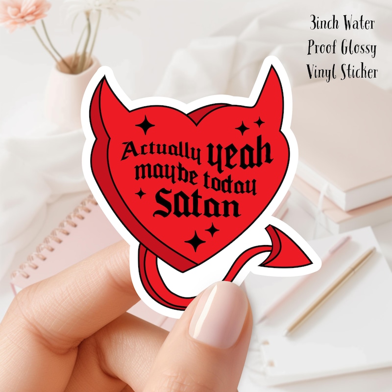 Not Today Satan - Etsy