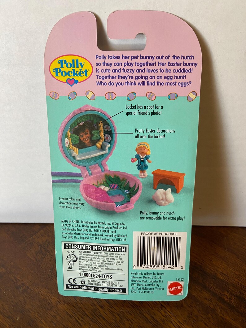 Polly Pocket Easter Fun Locket Target Special Edition Vintage 1995 NIP ...