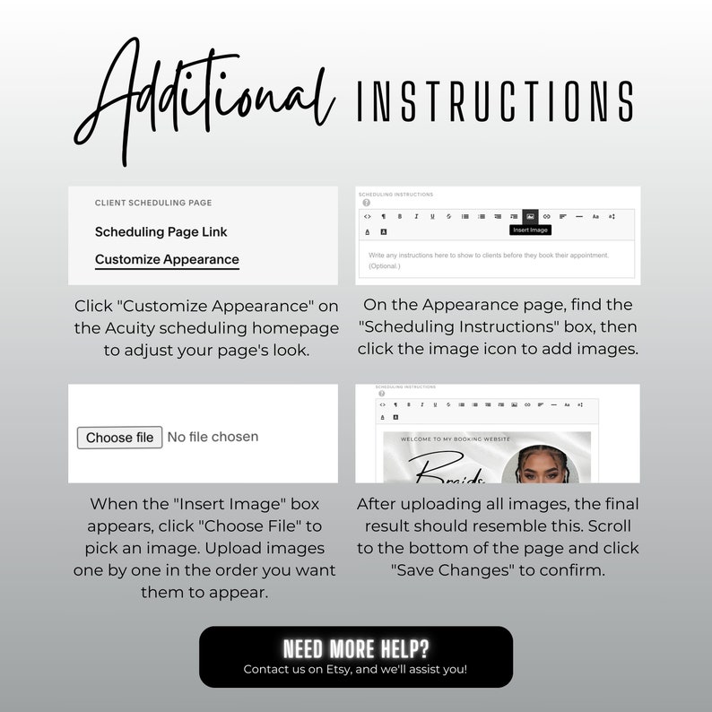 Braid Acuity Scheduling Template, Hair Braider Website Banner, Editable Acuity Site, Hair ...