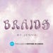 Braids Logo Designs, Diy Braid Logo, Custom Logo Braiding, Braids Salon ...