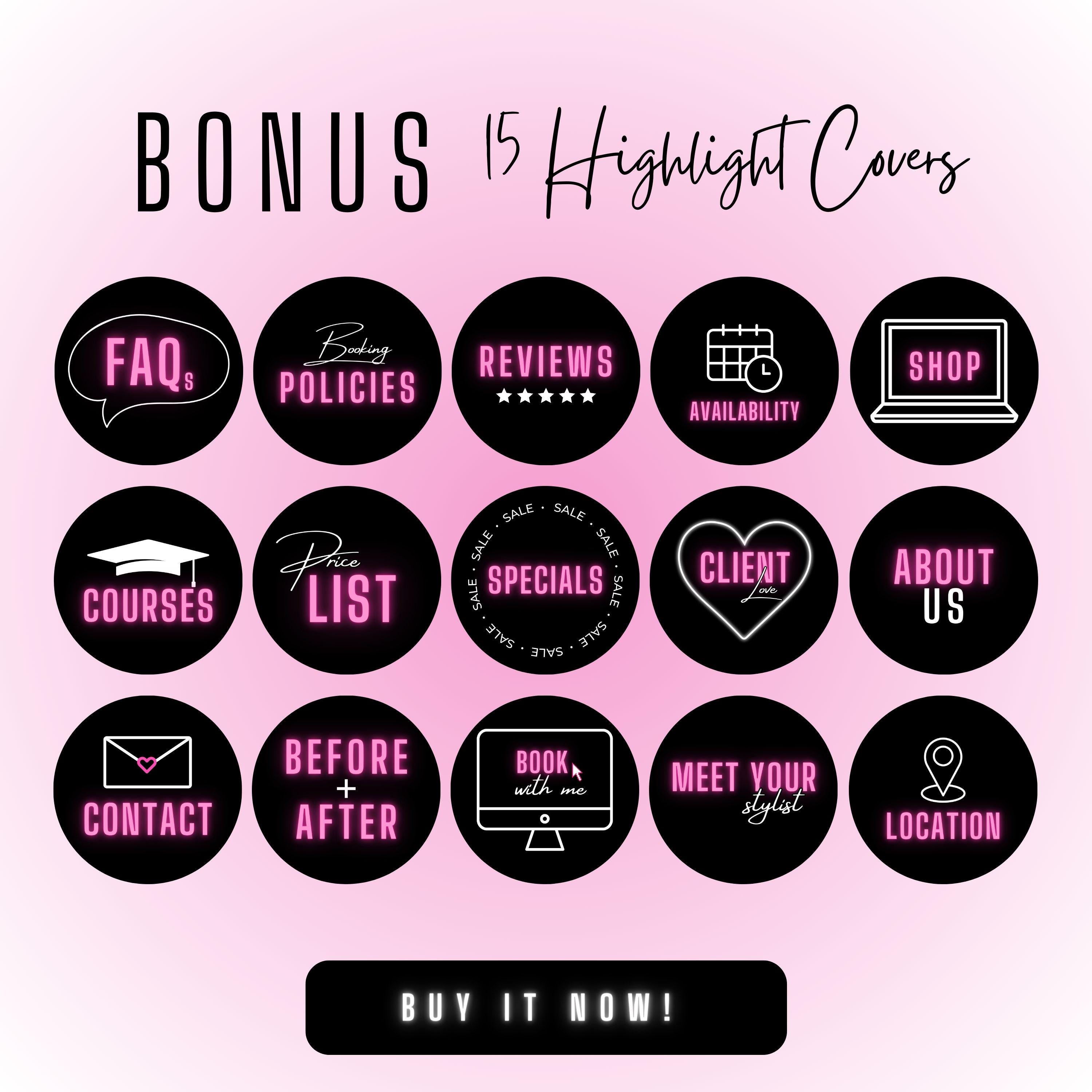 Editable Price List Flyer, Pink Pricing Template for Hair Stylist, Nail ...